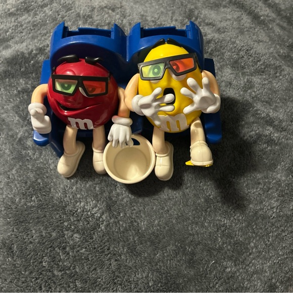 M&M'S | Other | Mms Red And Yellow Action Figures Playset | Poshmark